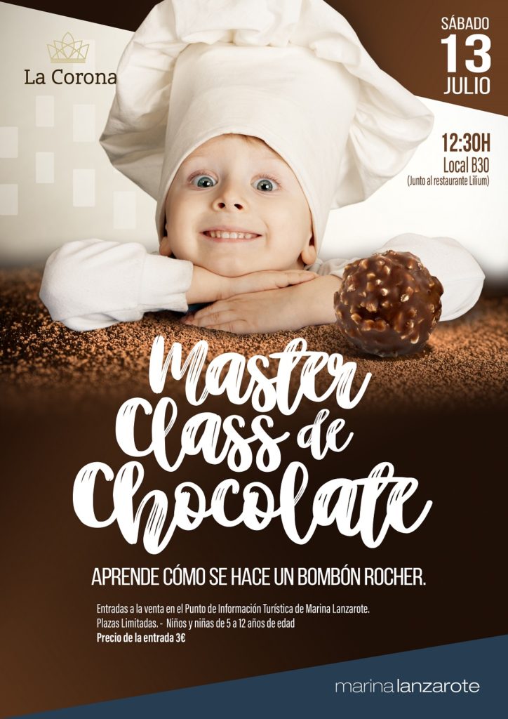 Marina Lanzarote | MASTER CLASS DE CHOCOLATE